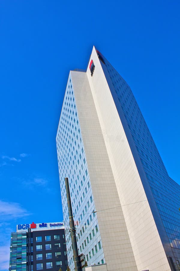 Modern Bucharest editorial image. Image of romania, tower - 27737080