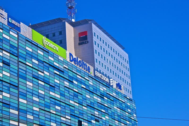 Modern Bucharest editorial image. Image of colorful, street - 28099835