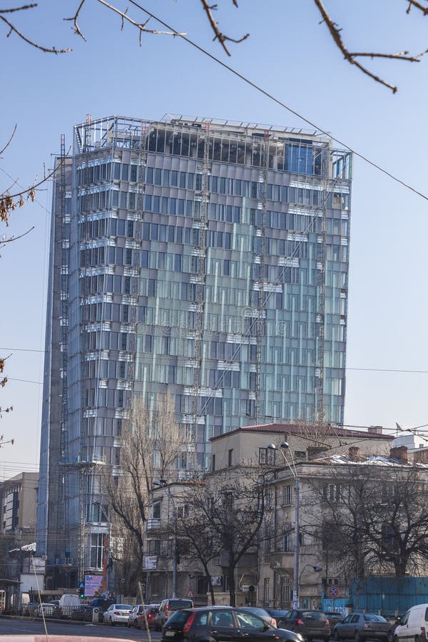 Modern Bucharest editorial image. Image of bank, agglomeration - 37648210