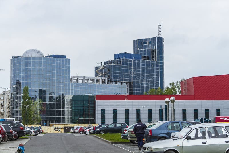 Modern Bucharest editorial photography. Image of buss - 40282522