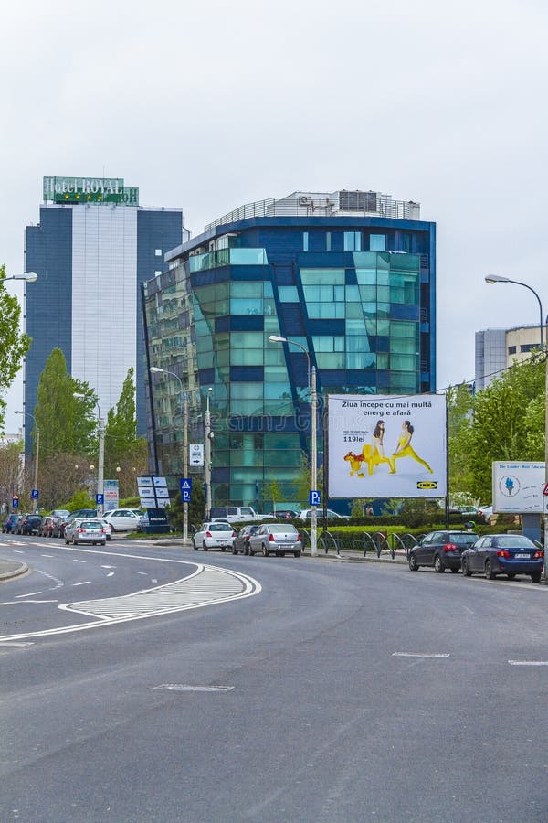 Modern Bucharest editorial photography. Image of architectural - 40282527