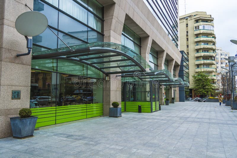 Modern Bucharest editorial photo. Image of center, full - 40282611