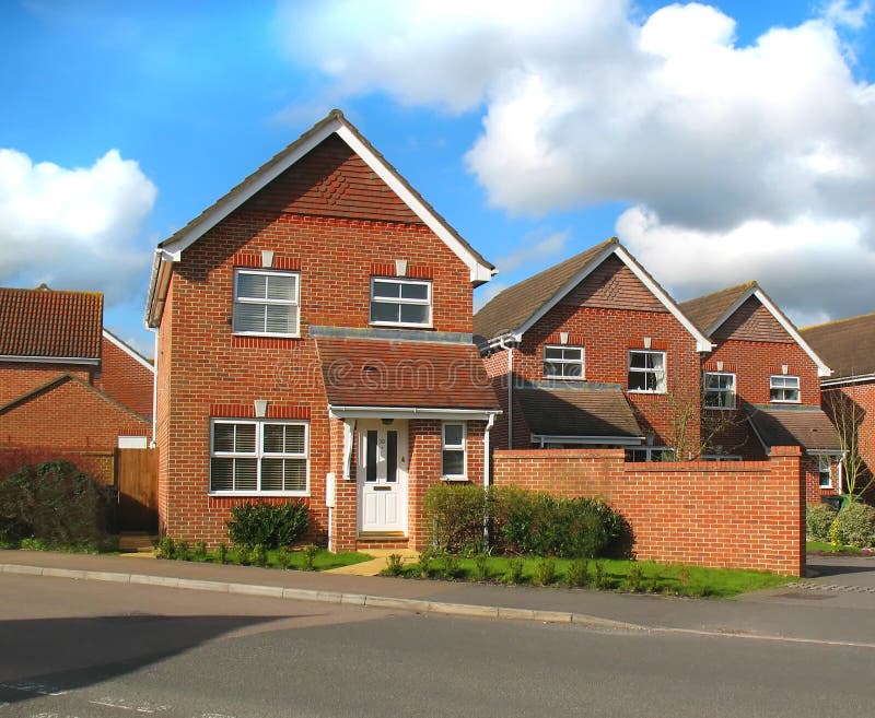 Modern build house stock photo. Image of building, contemporary - 13739334