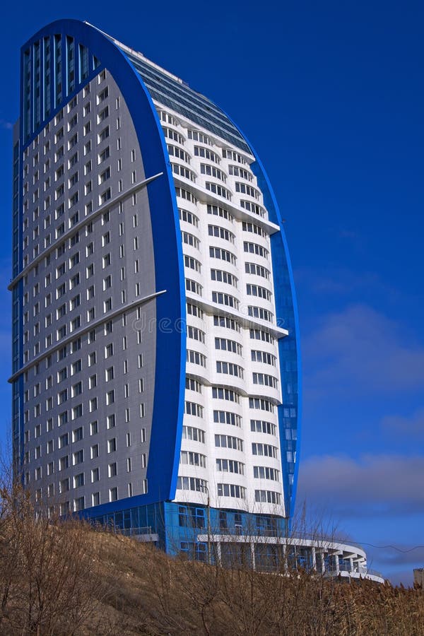 Modern building stock photo. Image of dark, modern, place - 12125084