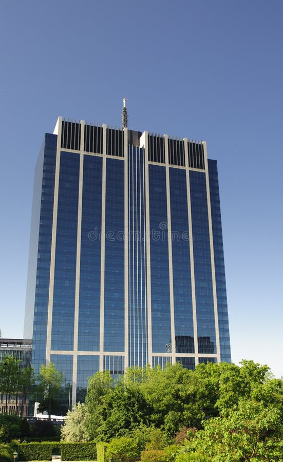 Modern building stock image. Image of bruxelles, architecture - 12726225