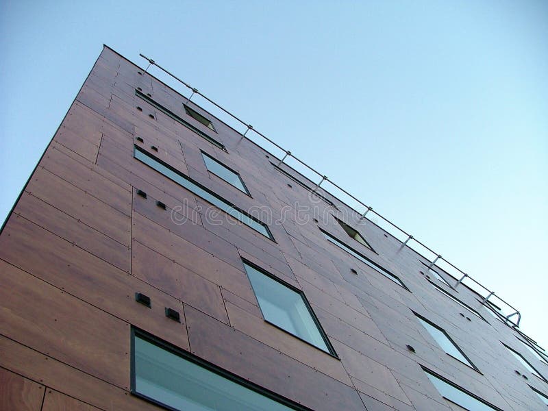 Modern building stock image. Image of corner, edifice, wall - 180137