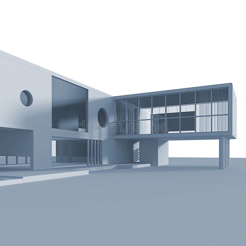 Modern building stock illustration. Illustration of frame - 18016291