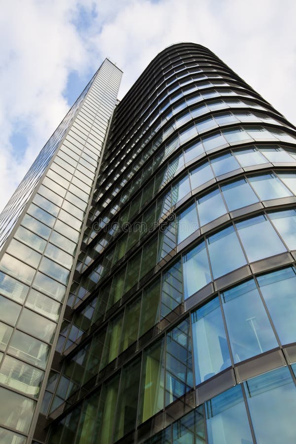 Glass tube building stock image. Image of architecture - 3154935