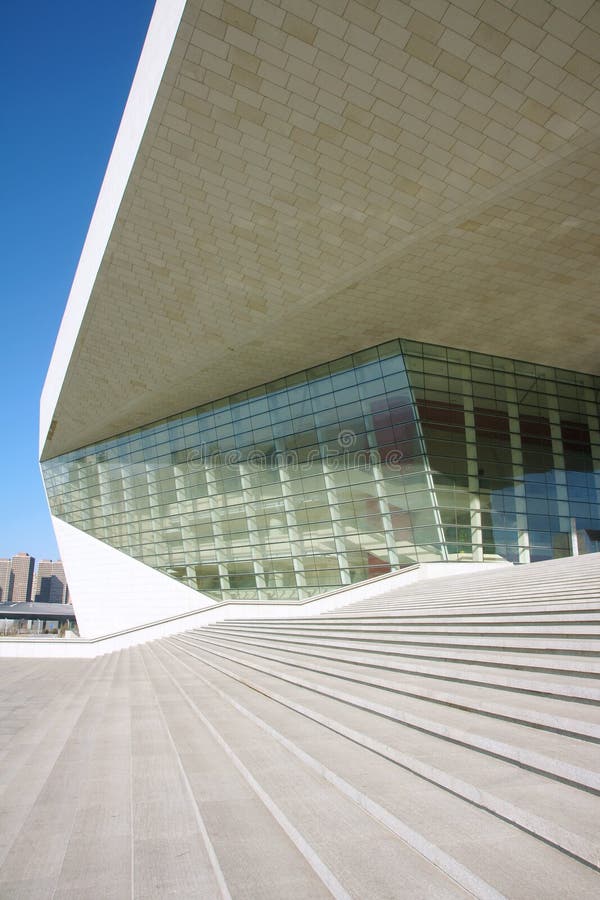 Modern building stock image. Image of step, grand, building - 29683523