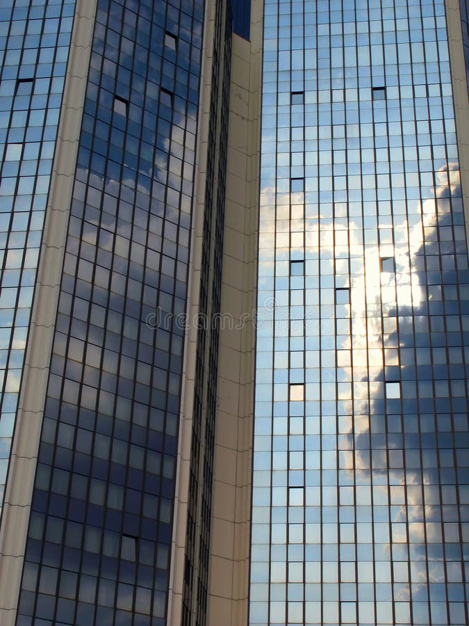 Modern building stock photo. Image of window, wall, tower - 3233192