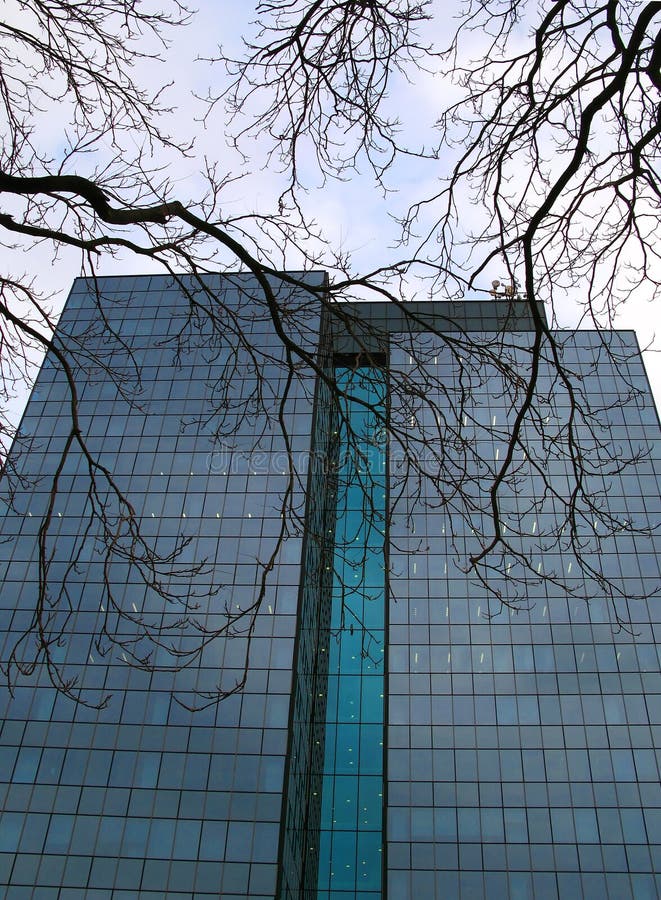 Building of Blue Metal Siding Stock Photo - Image of lines, metal: 6248812