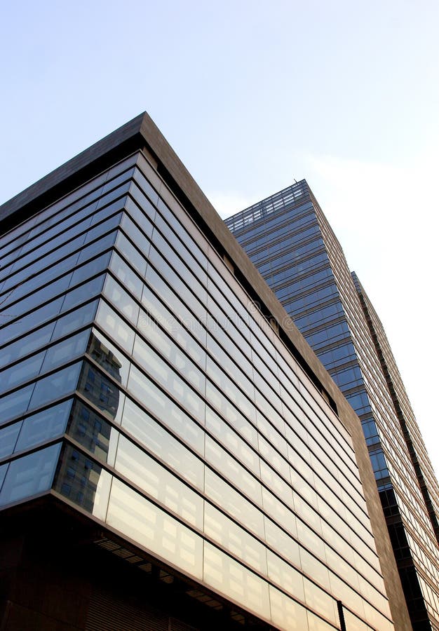 Modern building stock photo. Image of architecture, sunlight - 3851218