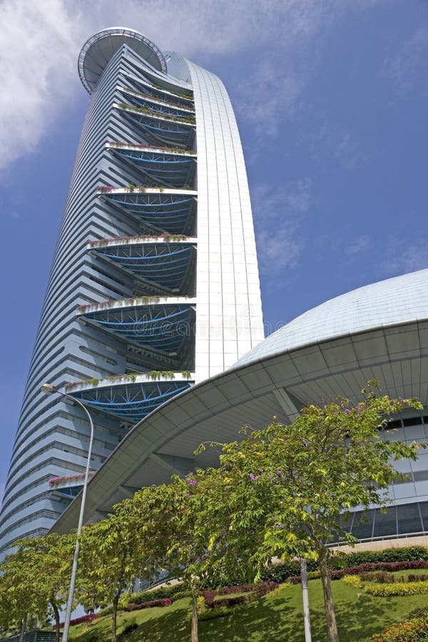 Modern Cone Building stock image. Image of environment - 600931