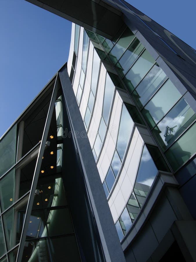 Modern Glass Building Architecture Window Details Stock Photo - Image ...
