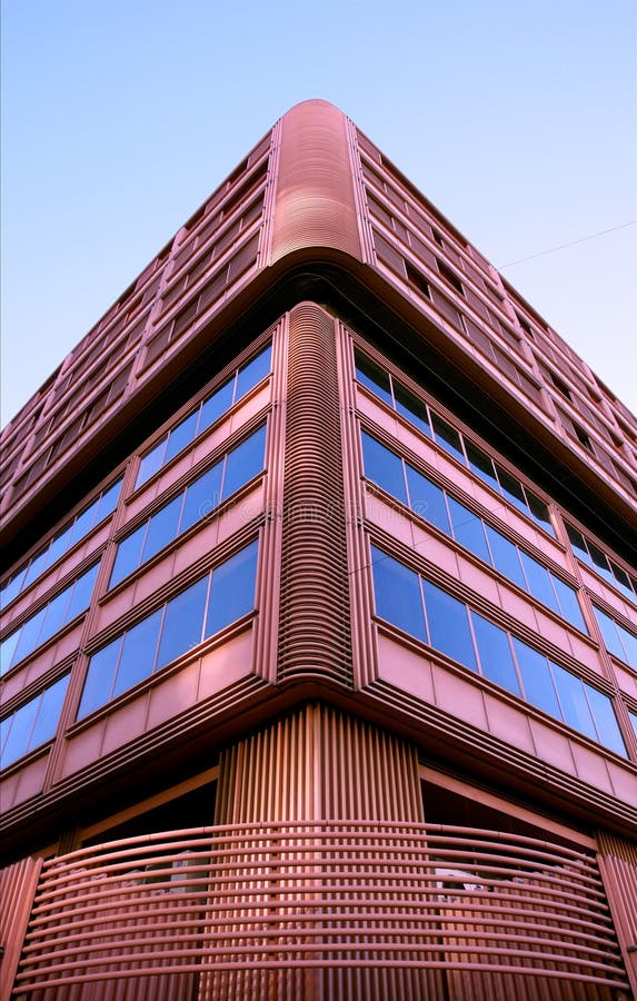 Symmetry In Modern Building Stock Image - Image of details, perfection ...