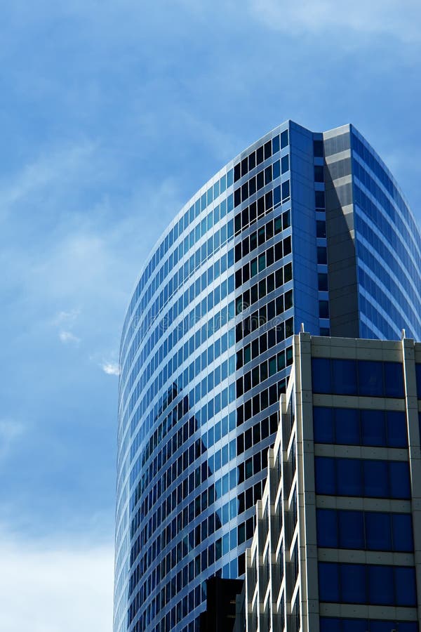 Modern building stock photo. Image of offices, clean, blue - 868986