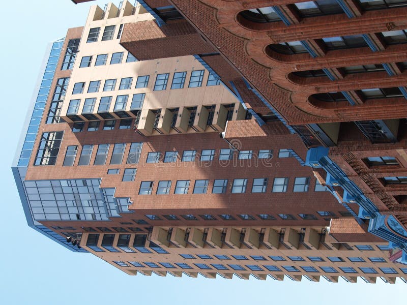 Modern Building stock image. Image of business, tall, clouds - 909989