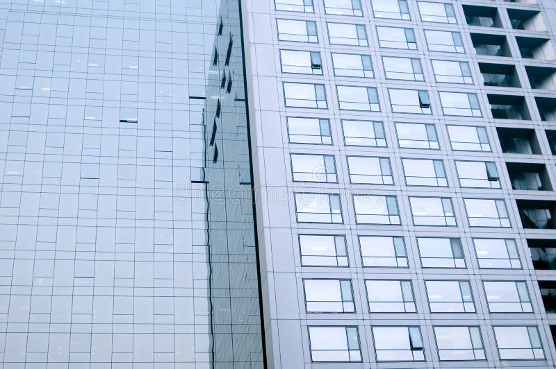 Windows by modern building stock photo. Image of house - 8507988