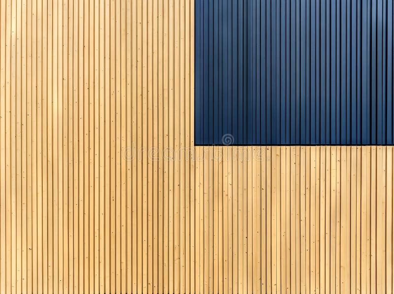 In a Modern Building, the Architectural Detail of the Facade Includes ...