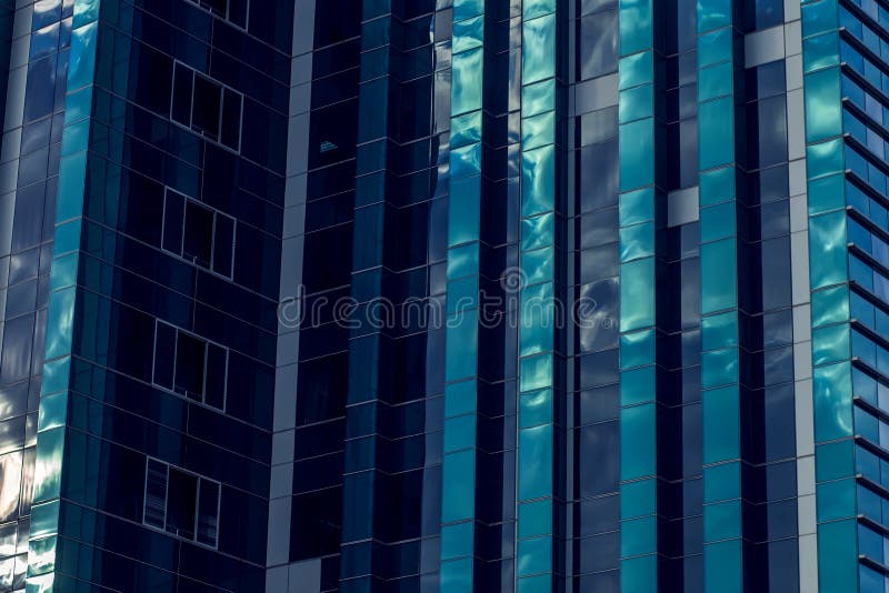 Modern Building Architecture with Blue Sky and Clouds Stock Photo ...