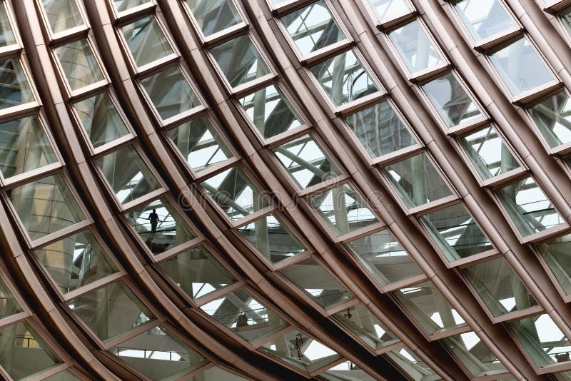 Modern Building Architecture Framework Stock Image - Image of ...