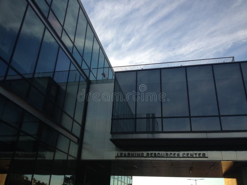 Modern Building Architecture of Glass Entrance Editorial Stock Image ...