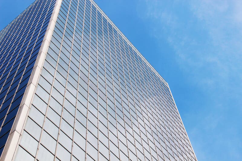 Modern Building on Background Sky Stock Image - Image of bangkok, glass ...