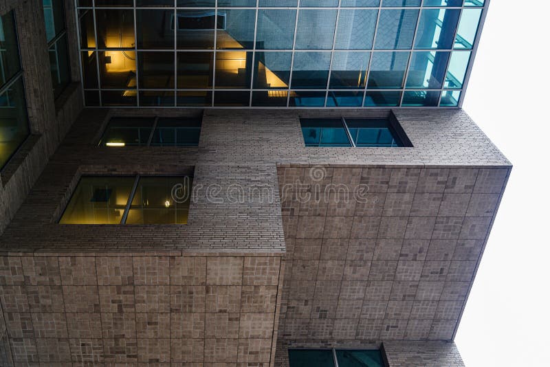 View of Barcode Project Area and Munch Museum in Oslo Editorial Photo ...