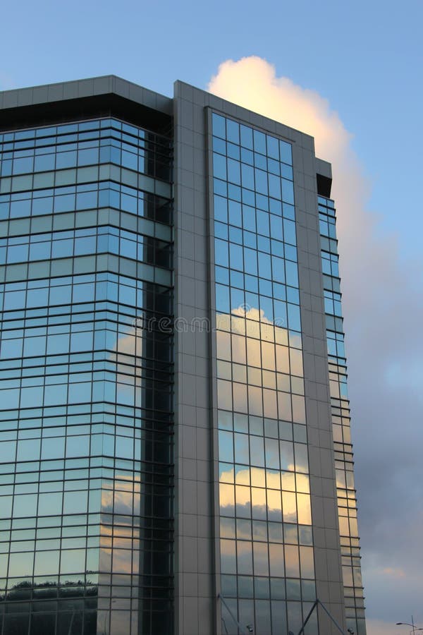 Modern Building in Belgrade Stock Image - Image of corporation ...