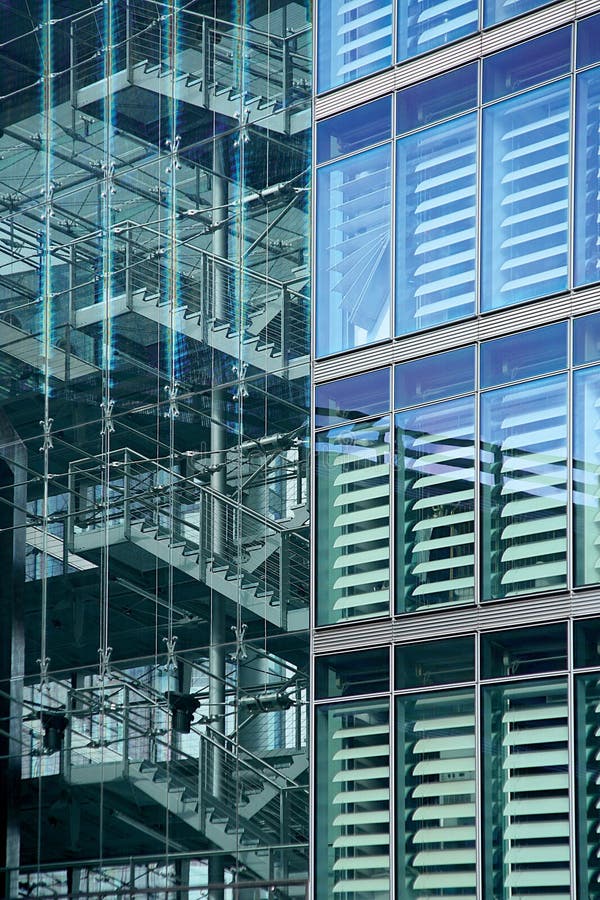 Modern Building in Berlin, Germany. Stock Image - Image of module ...