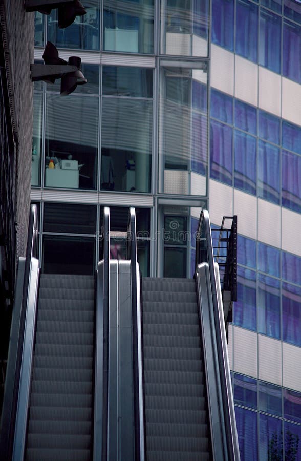 Modern Building in Berlin, Germany. Stock Photo - Image of glass, metal ...