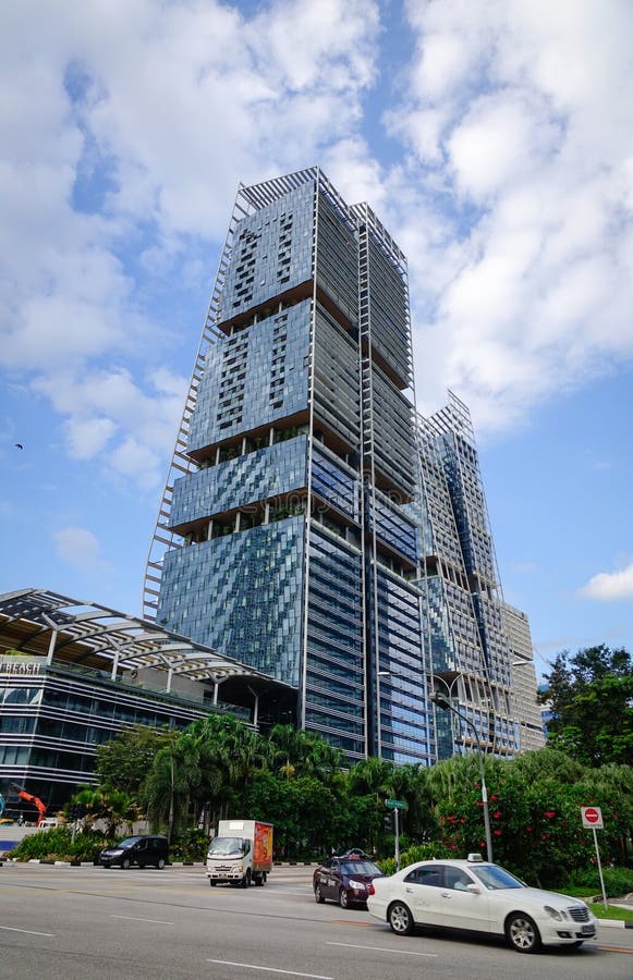 A Modern Building at Bugis, Singapore Editorial Photography - Image of ...