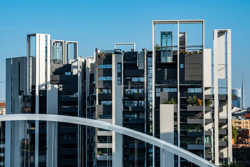 View of Modern Building in the City - Europe Stock Image - Image of ...