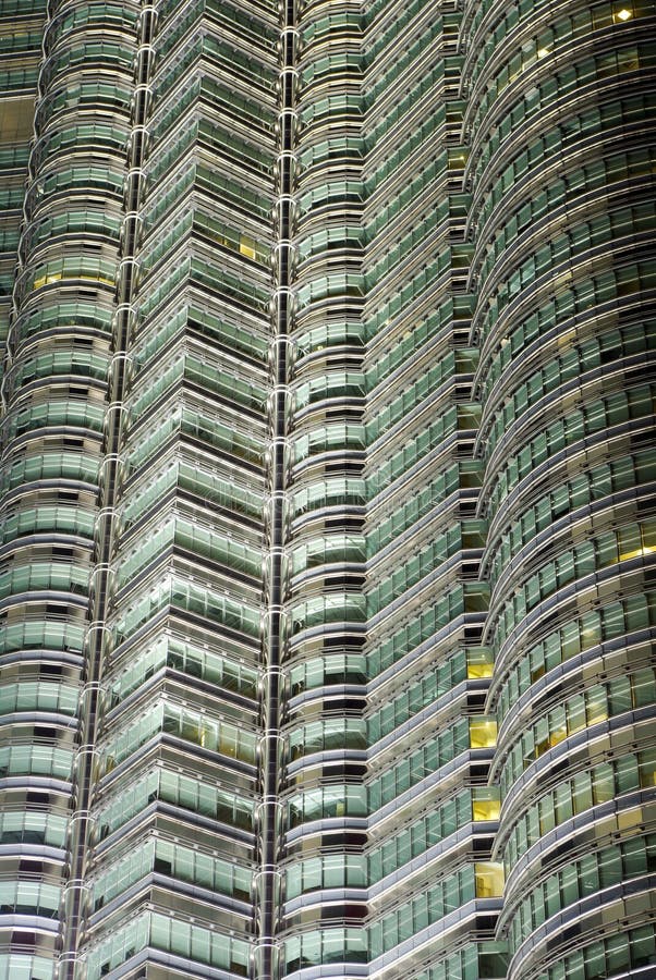 Close Up Building Petronas Malaysia Stock Image - Image of center ...