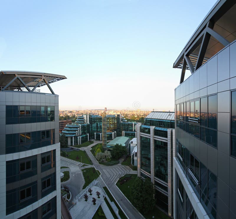 Building complex stock image. Image of building, contemporary - 30093097