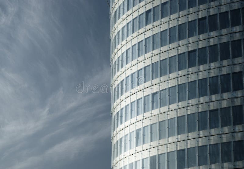 Modern Building, Curtain Wall Stock Photo - Image of curtain, ecology ...