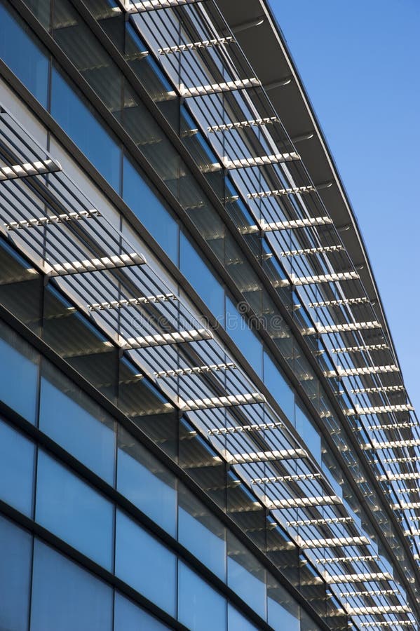 Modern building curve stock image. Image of curved, modern - 31596909