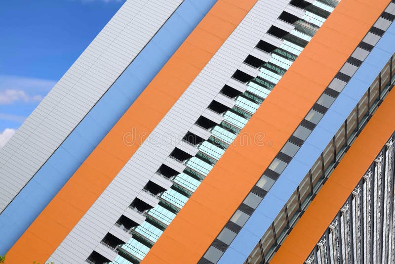 Diagonal Architectural Structure Stock Photo - Image of diagonal ...