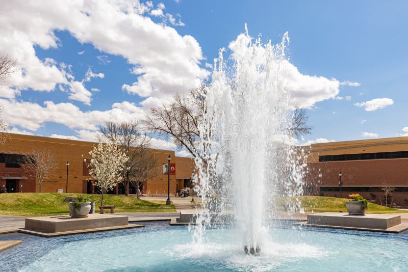 Modern Building in the Dixie State University Editorial Stock Image ...