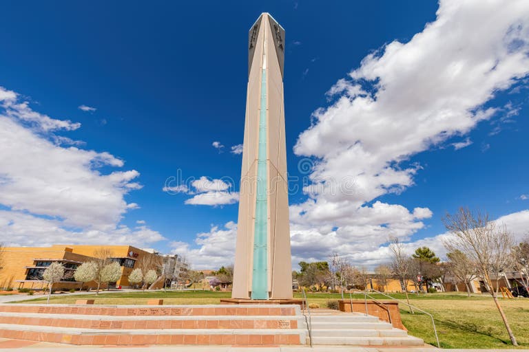 Modern Building in the Dixie State University Editorial Stock Image ...