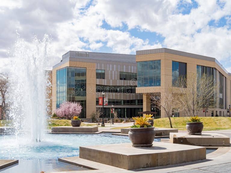 Modern Building in the Dixie State University Stock Photo - Image of ...