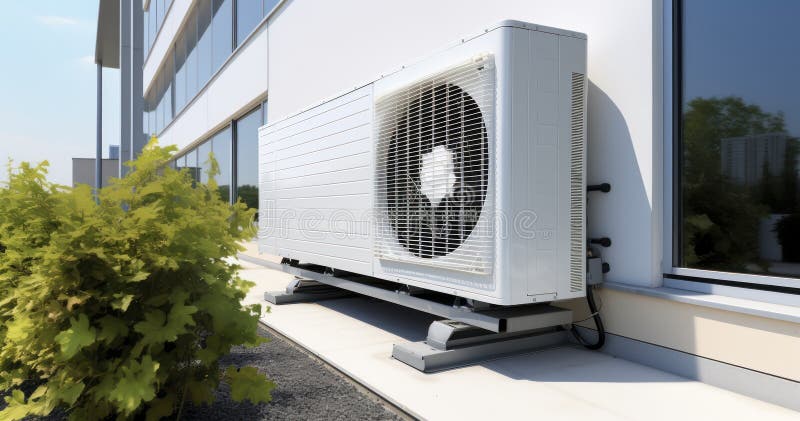 A Modern Building Embracing Efficiency with an Air Conditioning ...