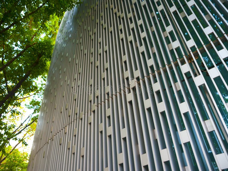 Modern building exterior stock photo. Image of light - 66209360