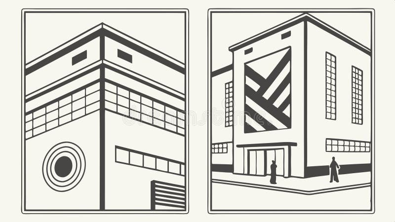 Modern Building Facade, Architecture and Contemporary Design Vector ...