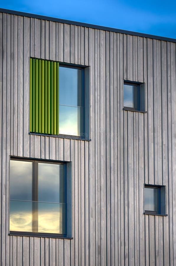 Modern Building Facade Windows Stock Photo - Image of building ...