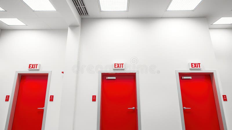 Modern Building Fire Exit Design Ensuring Safety and Emergency ...