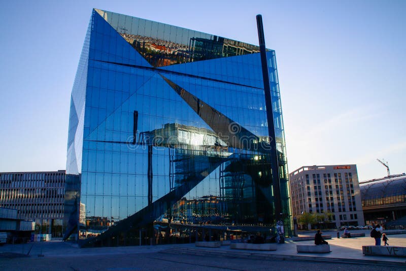 Modern Building of Glass in Berlin Germany Editorial Photography ...