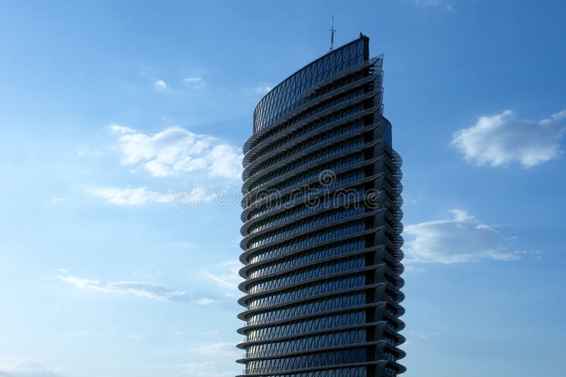 Modern Building Graphic Detail Stock Image - Image of corporate, shape ...