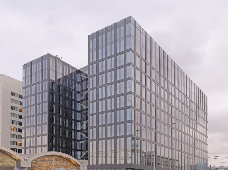 Windows On Modern Buiilding Stock Image - Image of london, architecture ...