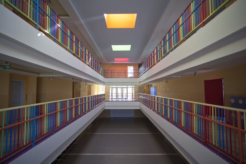 Modern Building interior stock image. Image of corporate - 25994091